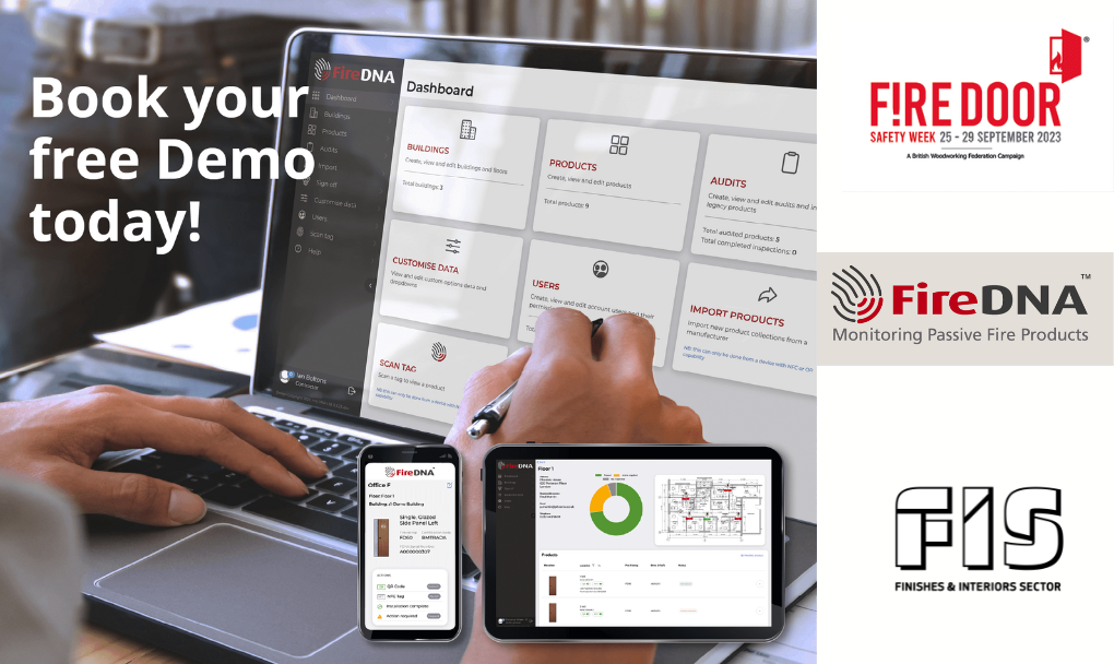 Book your free FireDNA Demo during Fire Door Safety Week - SpecFinish ...